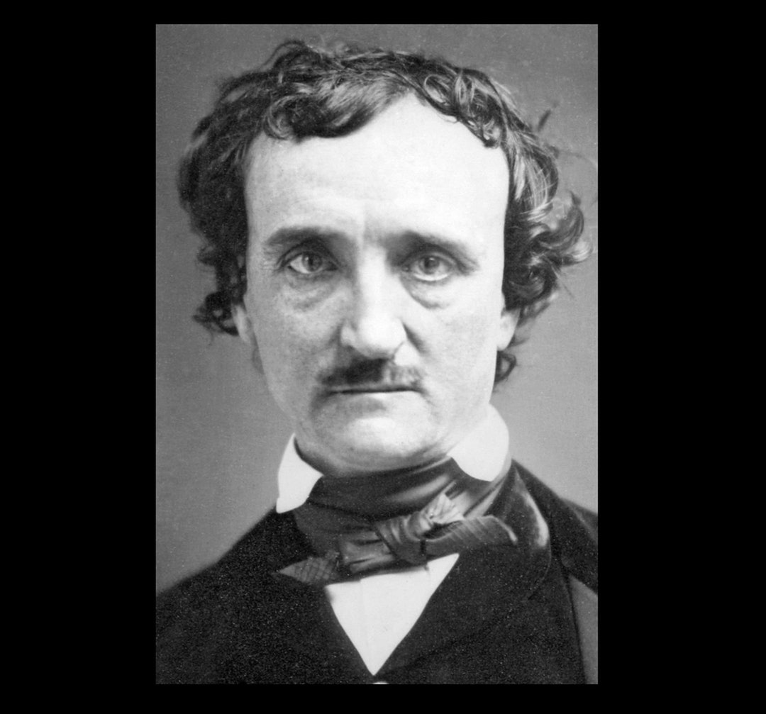 4x6 Spooky Edgar Allan Poe PHOTO Scary Creepy Freaky Raven Poet Writer ...
