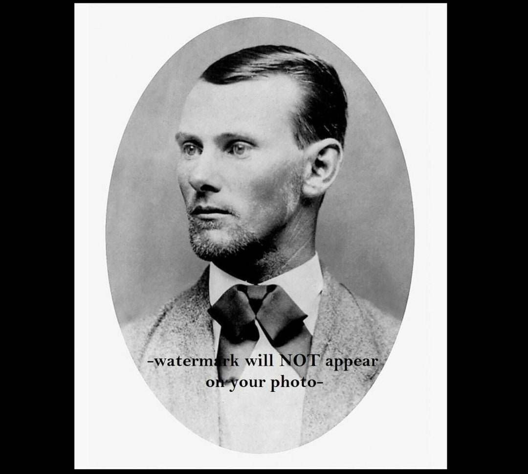 8x10 1882 Jesse James PHOTO Poster Quantrill's Raiders Wild West Outlaw ...