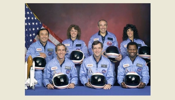 Nasa Picture Of Challenger Crew