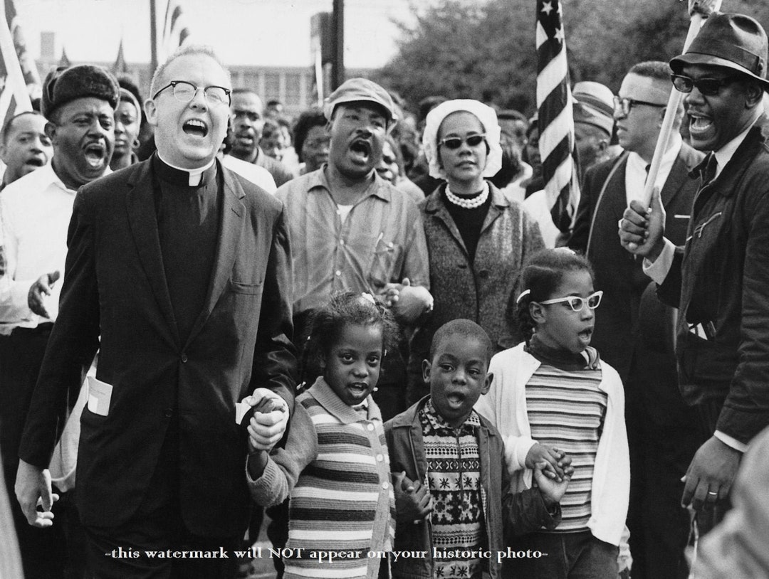 5x7 Selma to Montgomery March MLK Martin Luther King Jr 1965 Civil ...