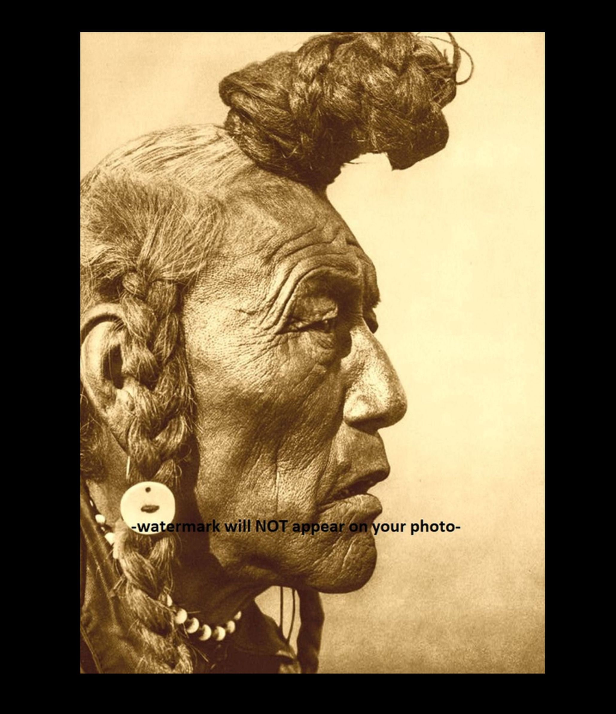 5x7 Blackfoot Elder Bear Bull PHOTO Indian Native American - Etsy Australia