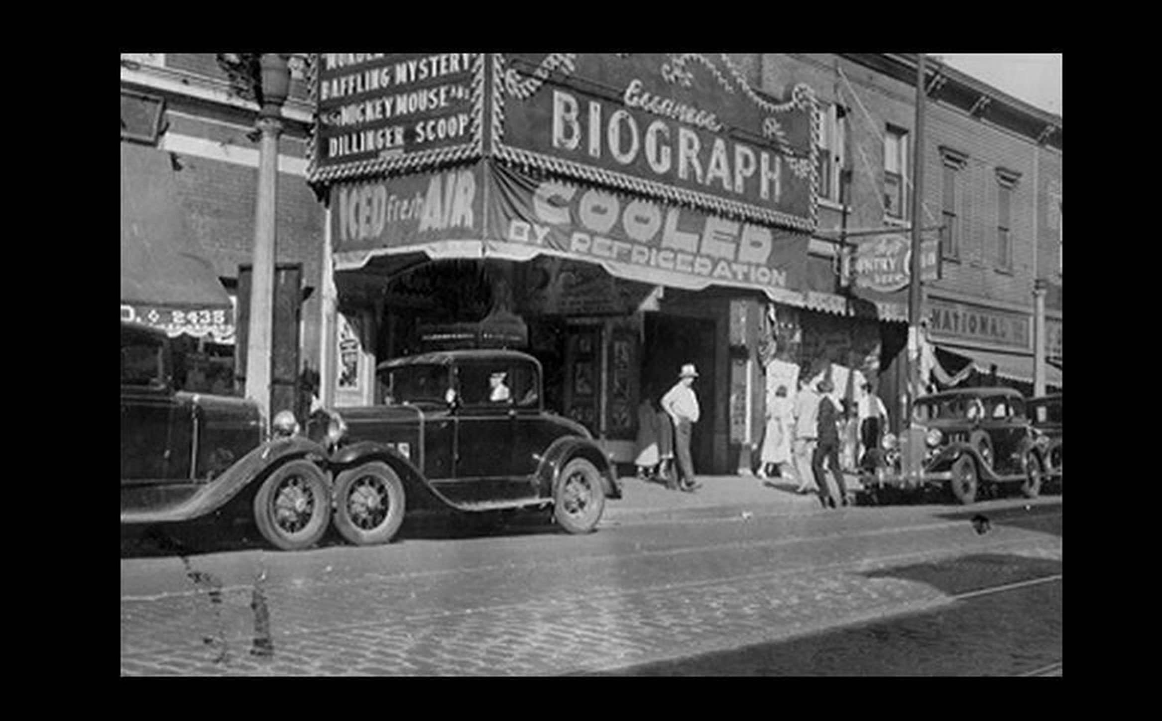 1934 John Dillinger Killed PHOTO Biograph Movie Theater Chicago ...