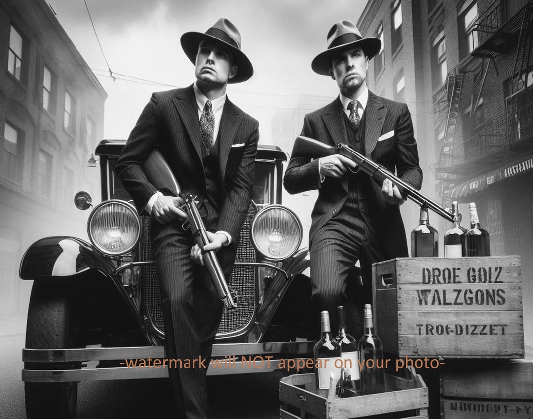 11x14 Prohibition Bootlegger PHOTO Poster Gangsters Whiskey Art Print ...