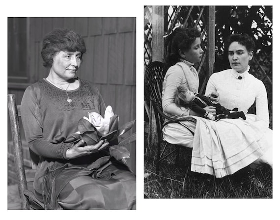 Helen Keller PHOTO Lot 2 Photos Womens Rights Suffrage - Etsy