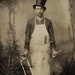 4x6 Creepy Butcher PHOTO Scary Meat Man Cleaver Knife Freaky Vintage ...