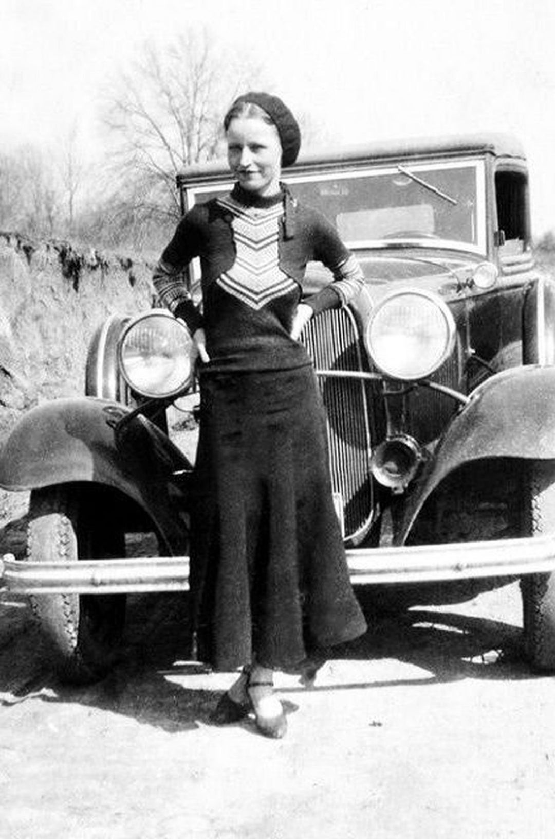 1933 Bonnie Parker PHOTO Gangster Bonnie and Clyde Gang Prohibition Era ...