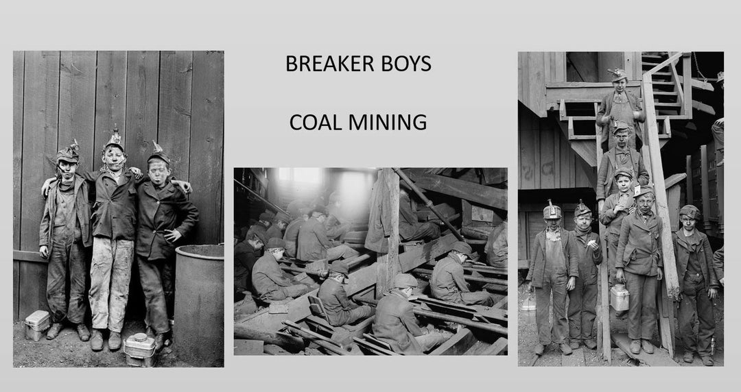 1911 Kid Coal Miners 3 PHOTOS LOT Breaker Boys, Child Labor ...