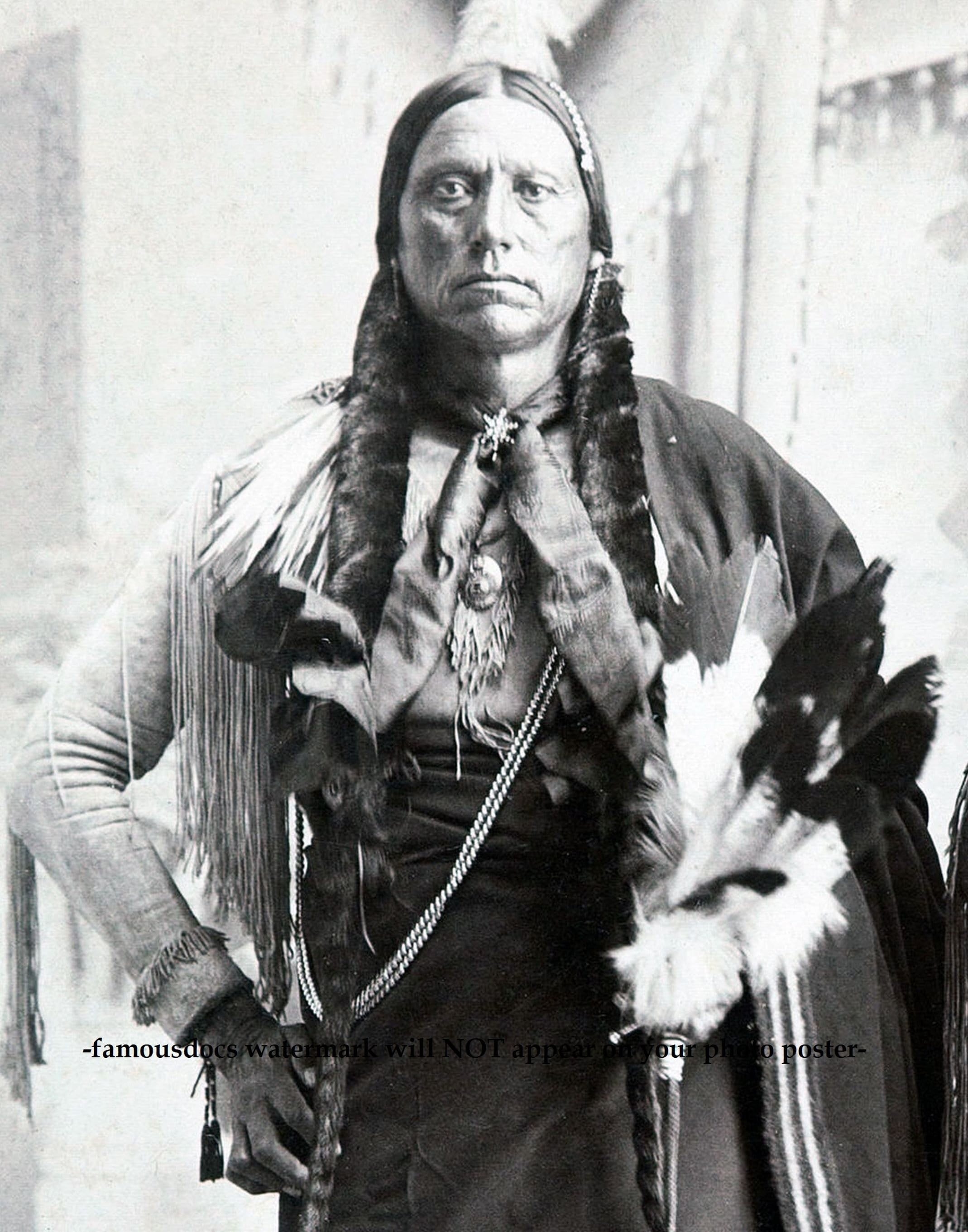 11x14 Comanche Chief Quanah Parker PHOTO Poster Native American Indian ...