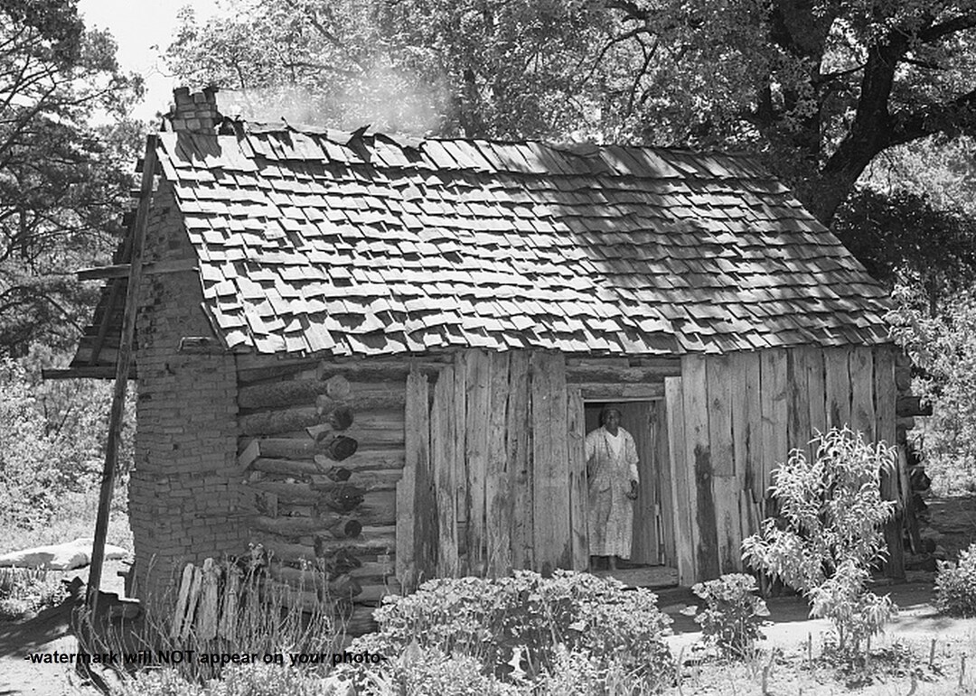 5x7 1941 Rural Midwife Shack PHOTO Georgia Nurse-midwife Old Time House ...