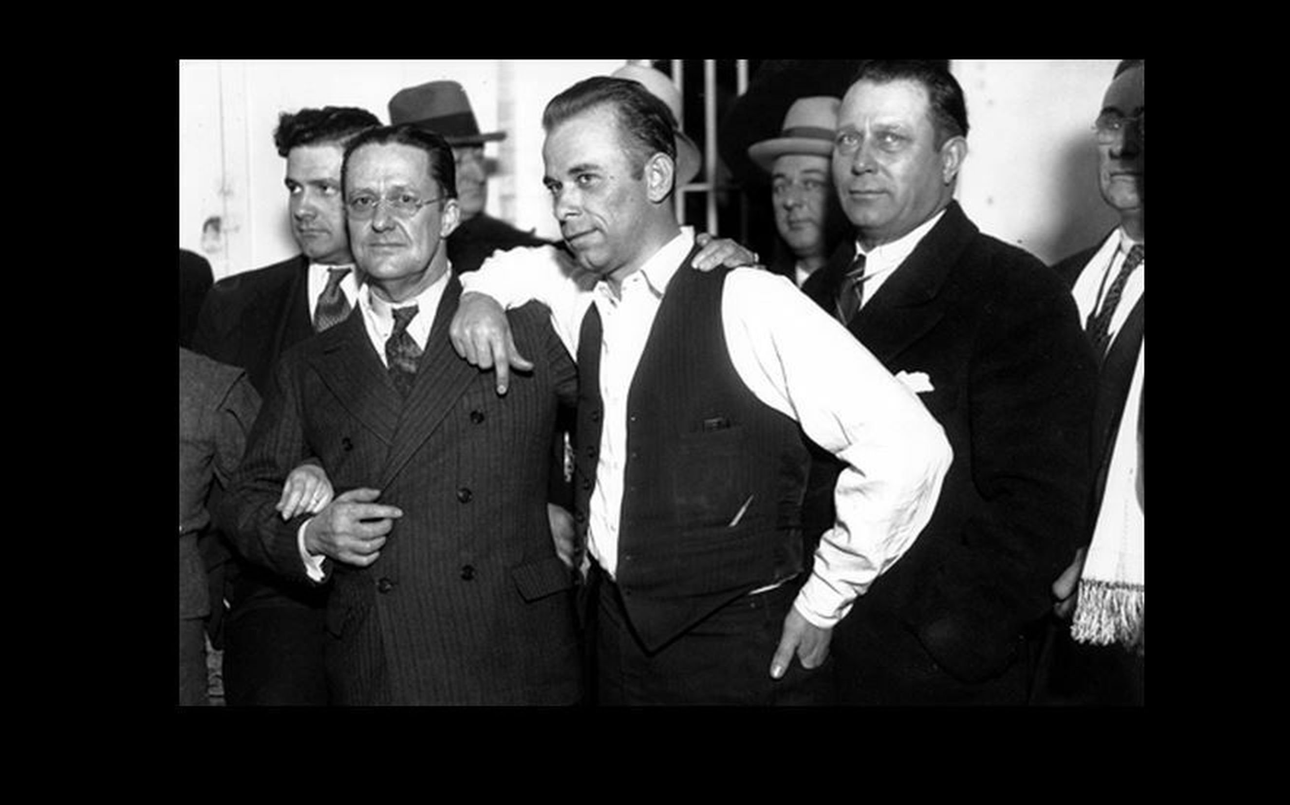 1934 John Dillinger PHOTO Crown Point Jail Gangster Posing - Etsy