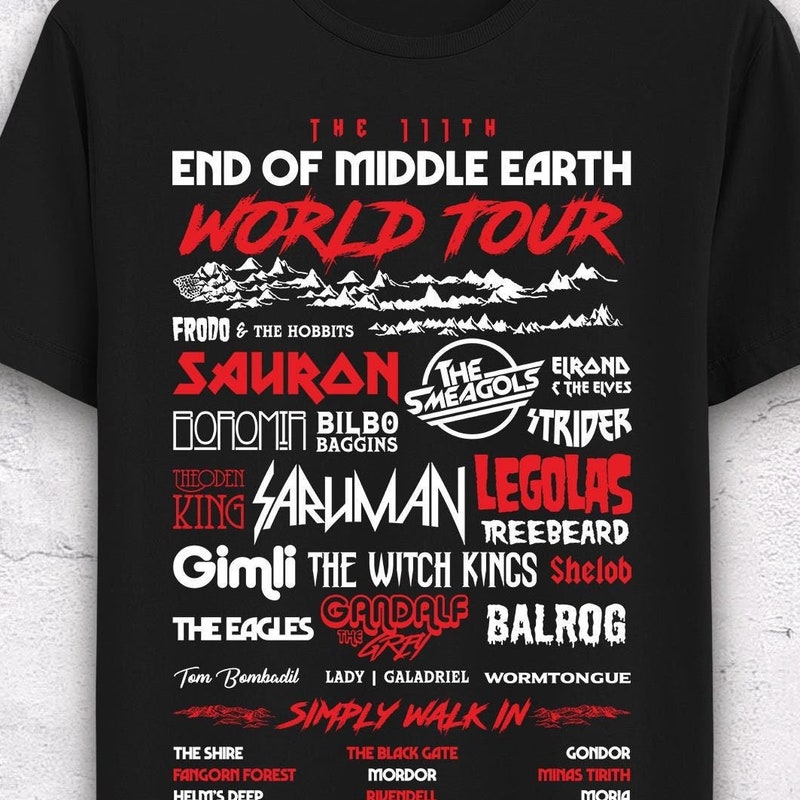 Lord of the Ring Tour - Etsy