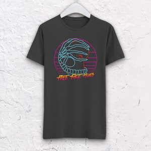 Free Face Hugs Aliens T-shirt - Sci Fi Shirt, Retro Science Fiction ...