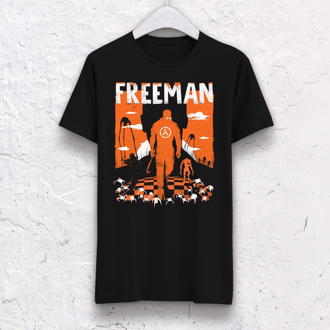 Freeman T-shirt, Mens, Womens, Kids, Half-life T-shirt, Half-life Shirt ...