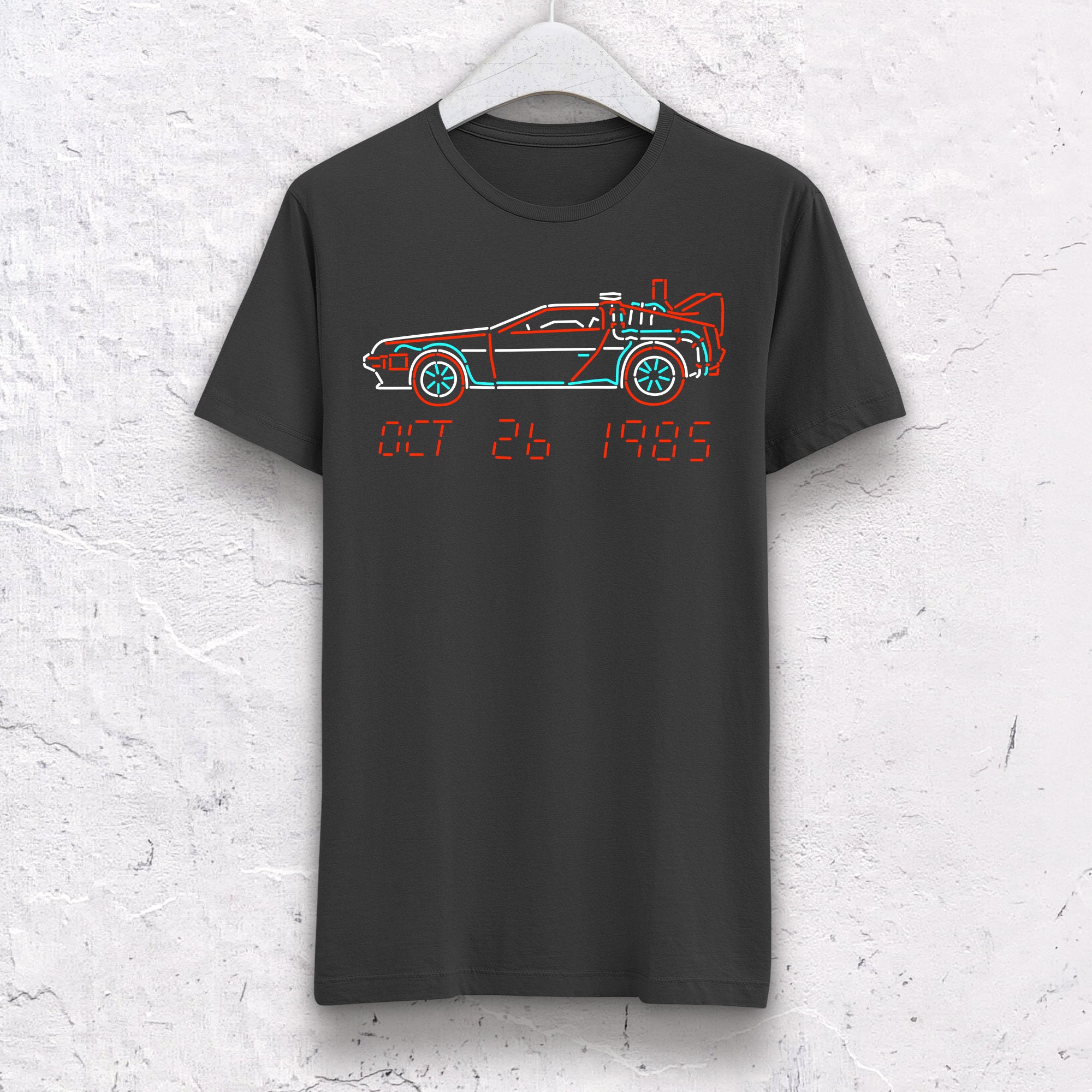 Time Machine - Back to the Future T-shirt - Men's / Unisex & Women's ...