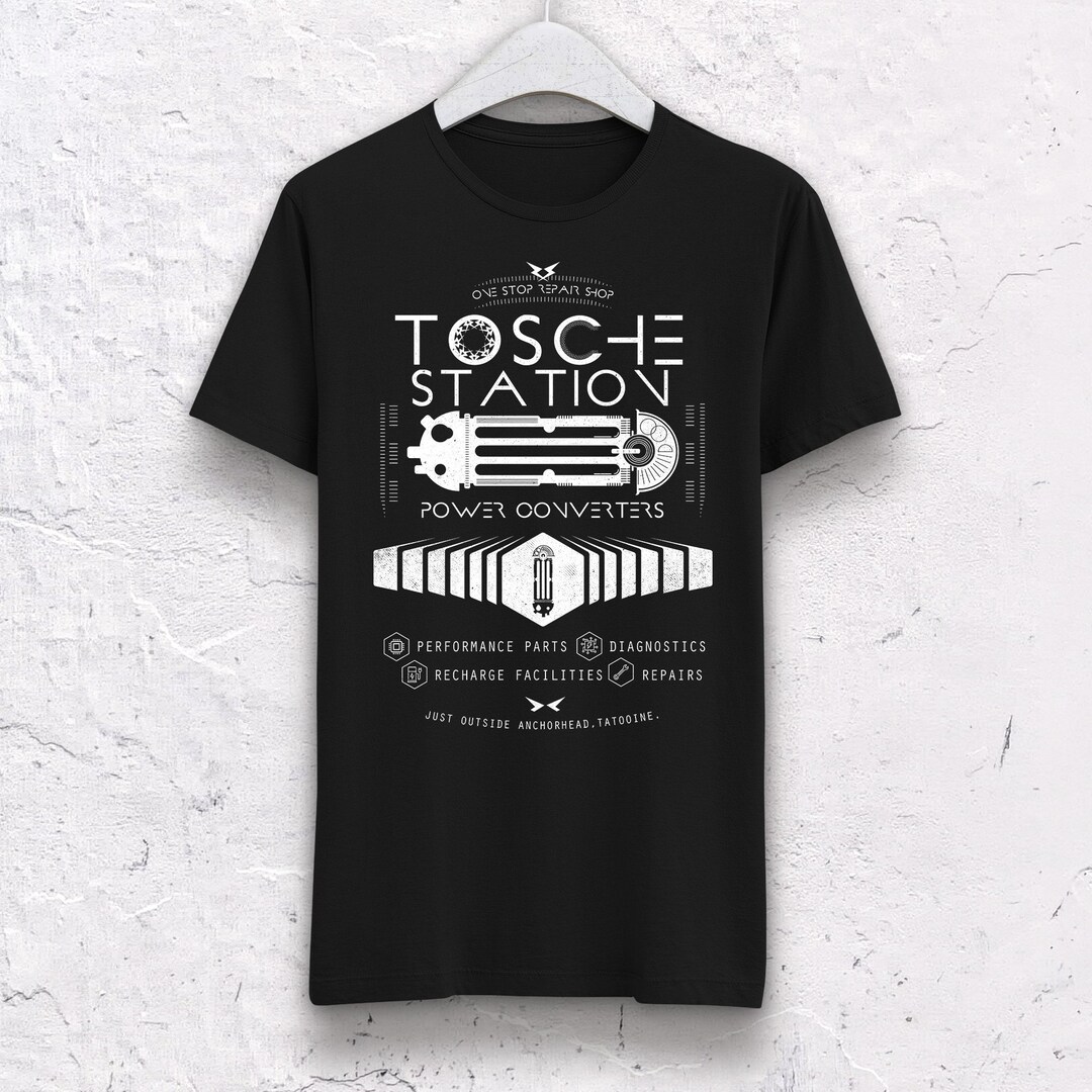Tosche Station Star Wars T-shirt: Power Convertors Design - Etsy