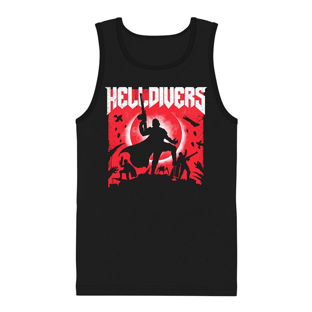 Helldivers 2 Tank Top Helldivers Tank Top Parody Helldivers Shirt Men's/unisex & Women's Fit - Etsy