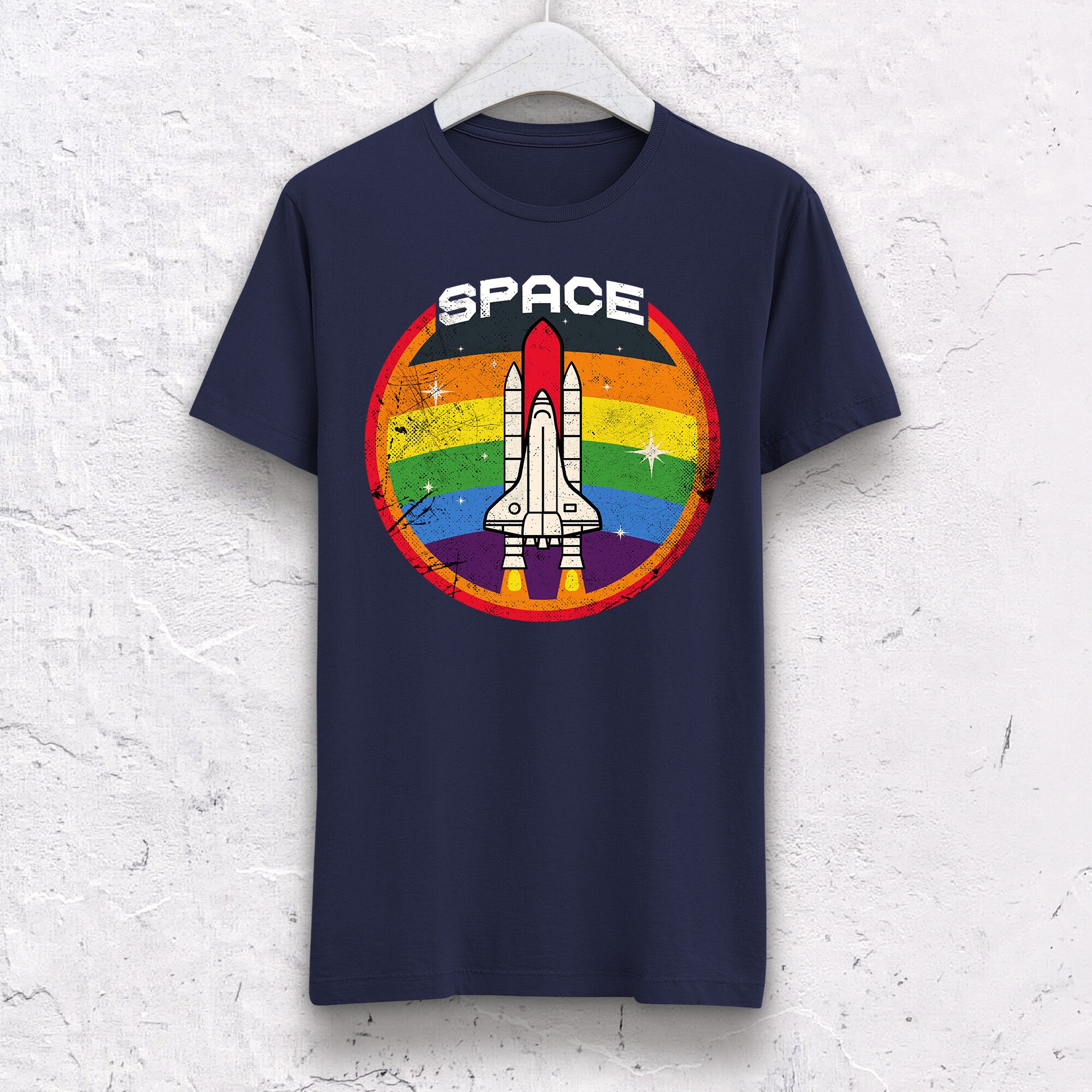 Space Shuttle T-shirt Galaxy Shirt Spaceship T-shirt - Etsy UK