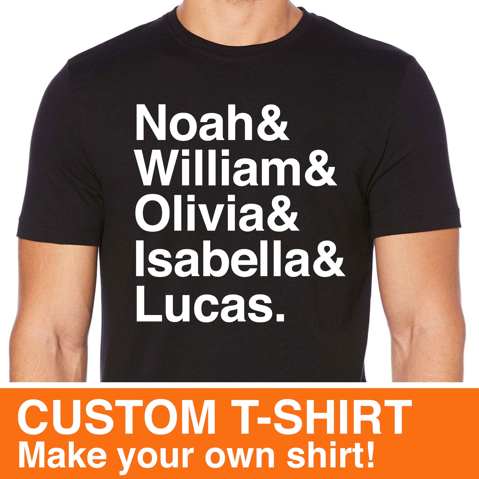 Custom Name Shirt / Custom Shirt Name Shirt Name Tee Name | Etsy