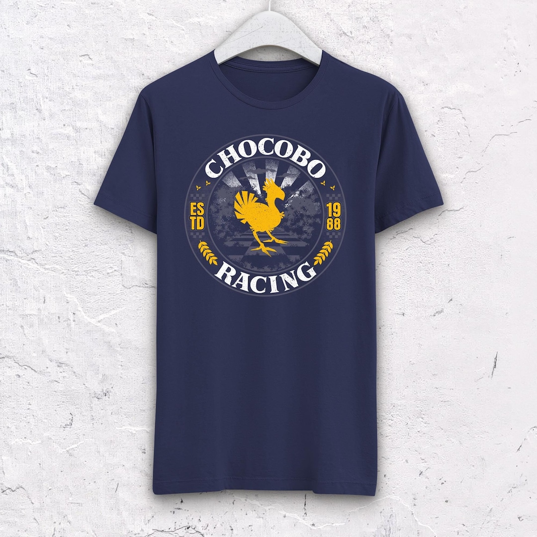 Chocobo Racing T-shirt - Final Fantasy VII Gaming Shirt - Etsy