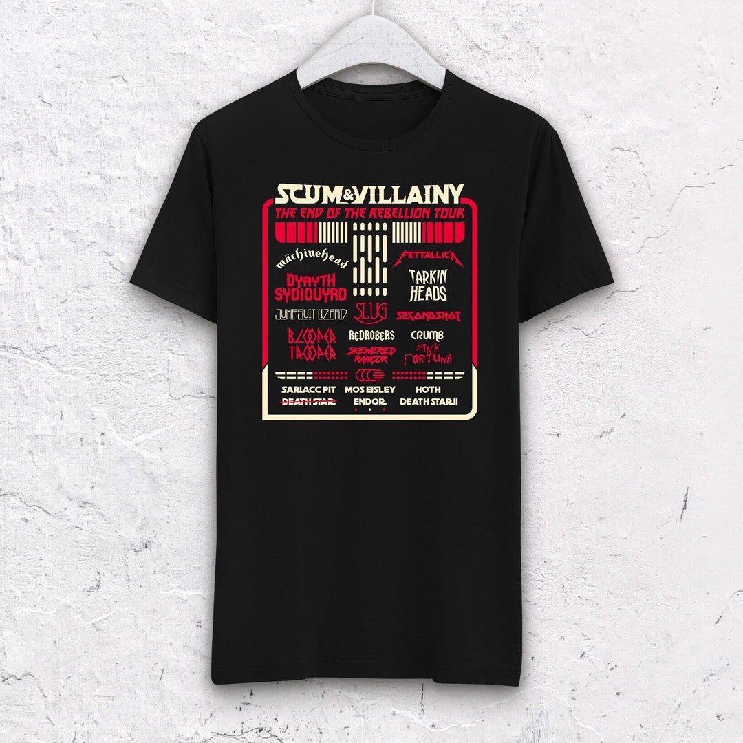Scum & Villainy Fest T-shirt: Star Wars Dark Side Shirt - Etsy