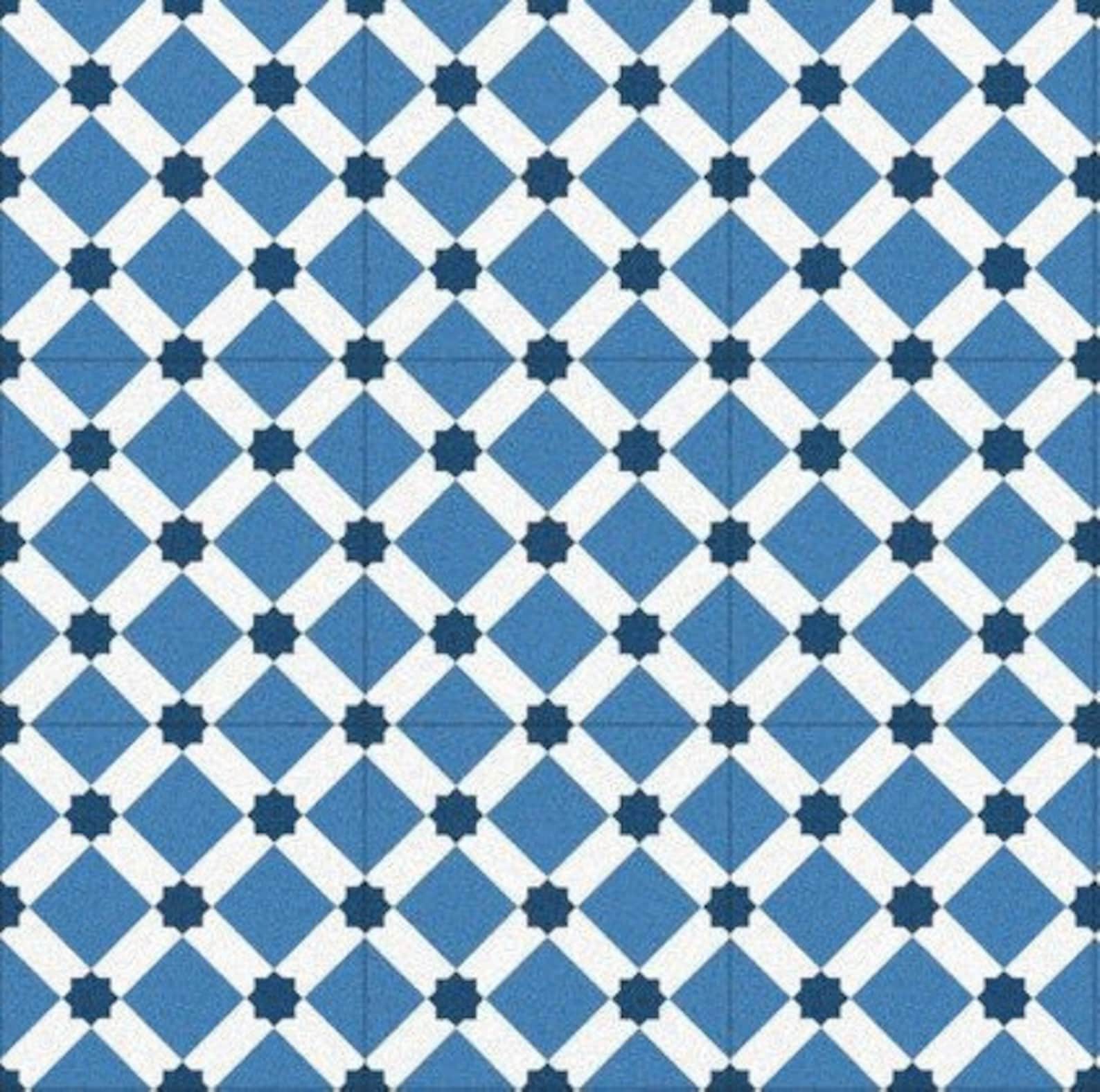 20×20 Hexagon Pattern Floor Tile , Unique Turkish Tiles,homemade ...