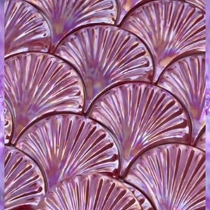 Mosaic Wall ,special Production Pink Ceramic Fish Scale Pattern Tile ...