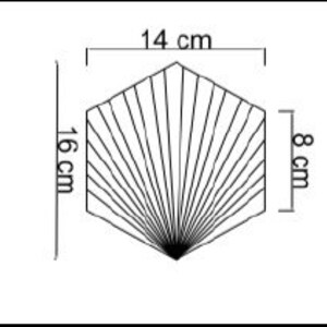Ray Hexagon Gold Relief, Handmade Tile Ceramic ,wall Tile,bathroom Tile ...