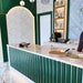 Bar Front Green Ceramic Corrugated Tile, Concave Tile,tradition ...