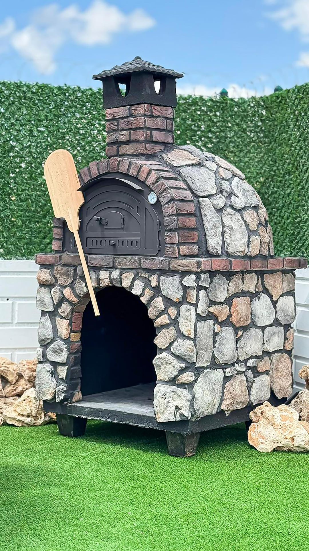 Brick Oven Wood-fired Oven Handcrafted Oven Artisanal Oven Outdoor ...