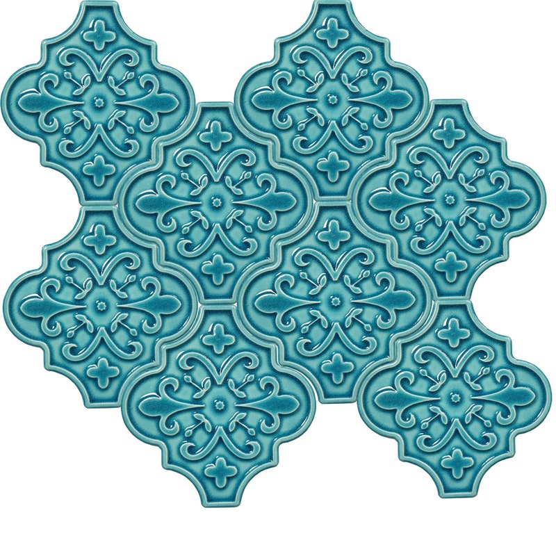 Turquoise Tiles - Etsy