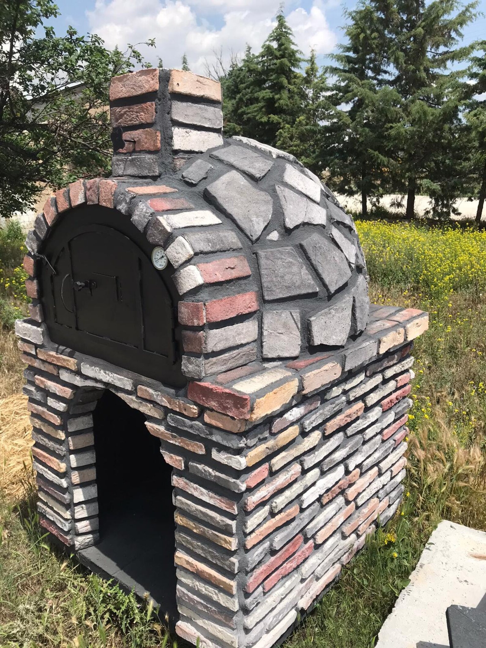 Brick Oven Wood-fired Oven Handcrafted Oven Artisanal Oven Outdoor ...