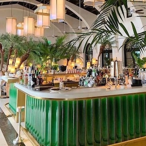 Bar Front Green Ceramic Corrugated Tile, Concave Tile,tradition ...