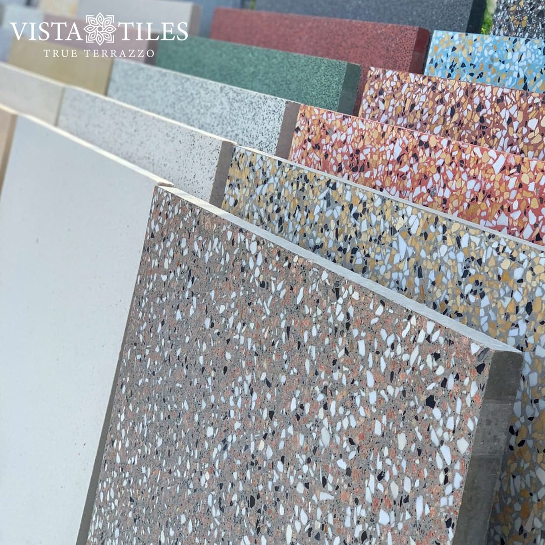 Facade Cladding Terrazzo Tile/ High Quality Precast Cement Base ...