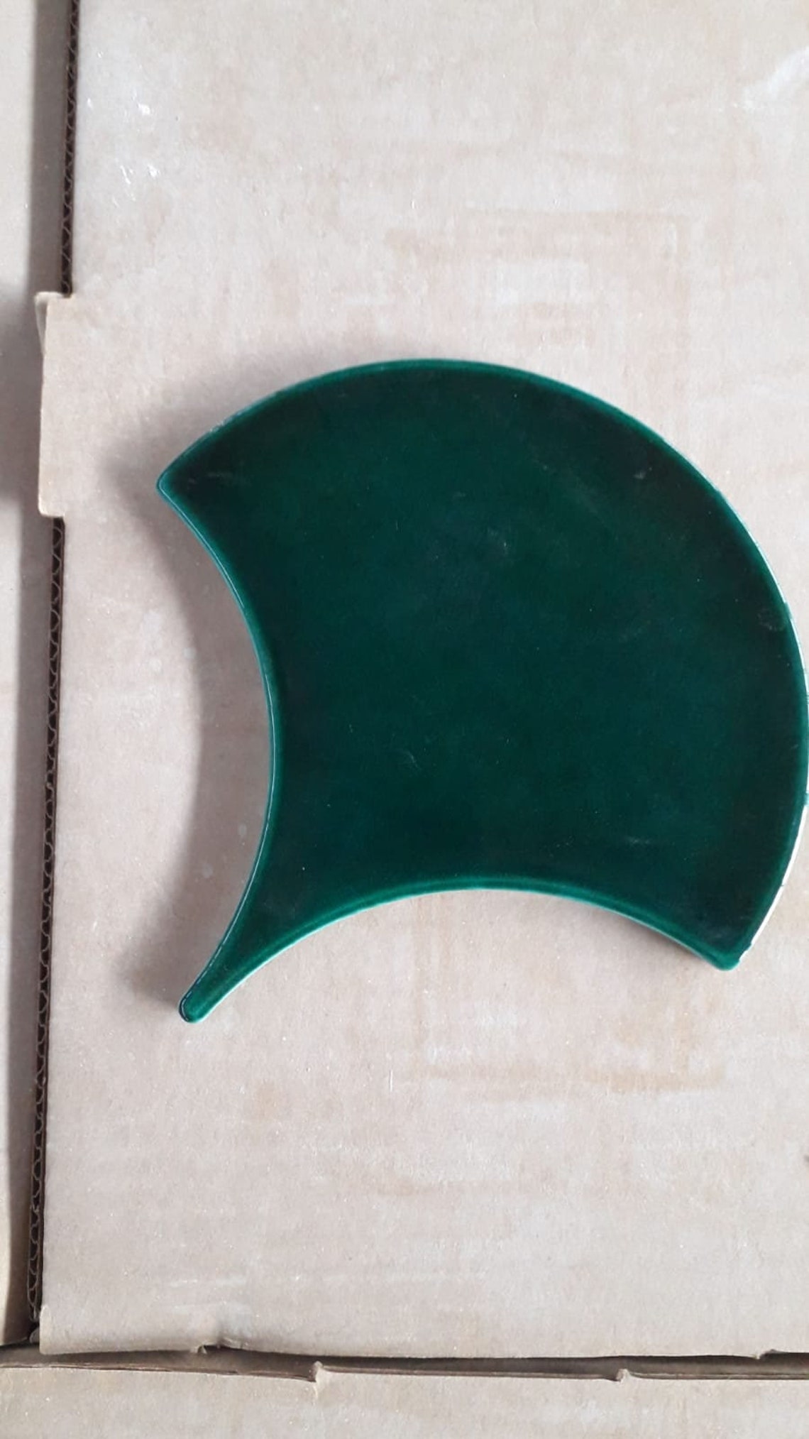 Mosaic Tiles,handmade Ceramic,light Green Fish Scale Patterned Tile ...