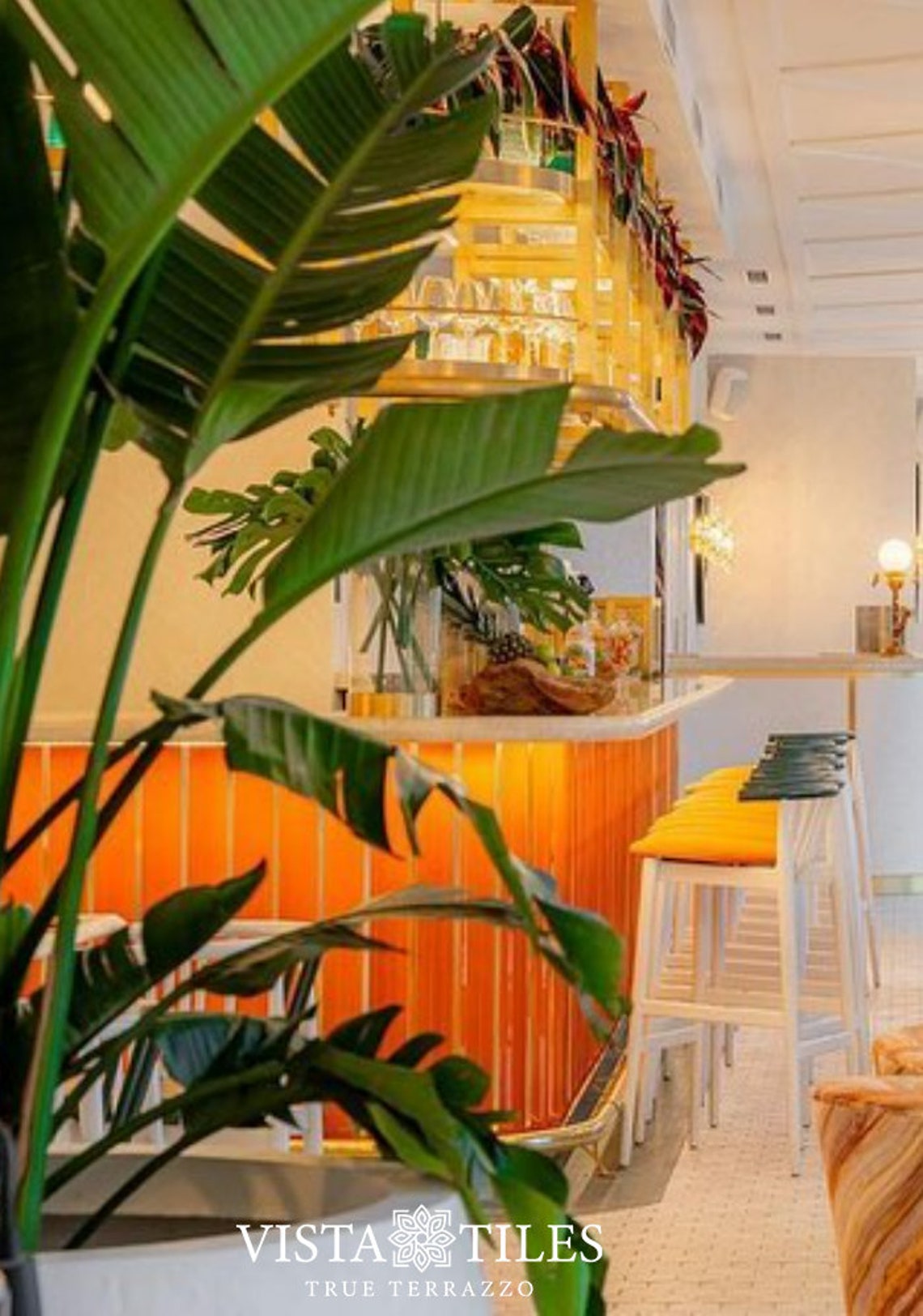 Bar Front Orange Tile Ceramic ,reception Desk Tile,tradition Tile, Bar ...