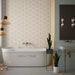 20×20 Hexagon Pattern Floor Tile Sqm2 (10 Sqf ) ,set of 1 M2 ,25 Pcs ...