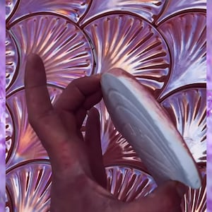 Mosaic Wall ,special Production Pink Ceramic Fish Scale Pattern Tile ...