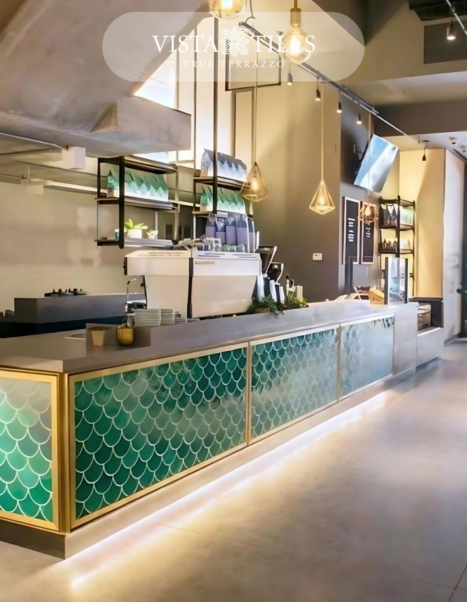 Mosaic Tiles,handmade Ceramic,light Green Fish Scale Patterned Tile ...