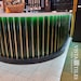 Bar Front Green Ceramic Corrugated Tile, Concave Tile,tradition ...