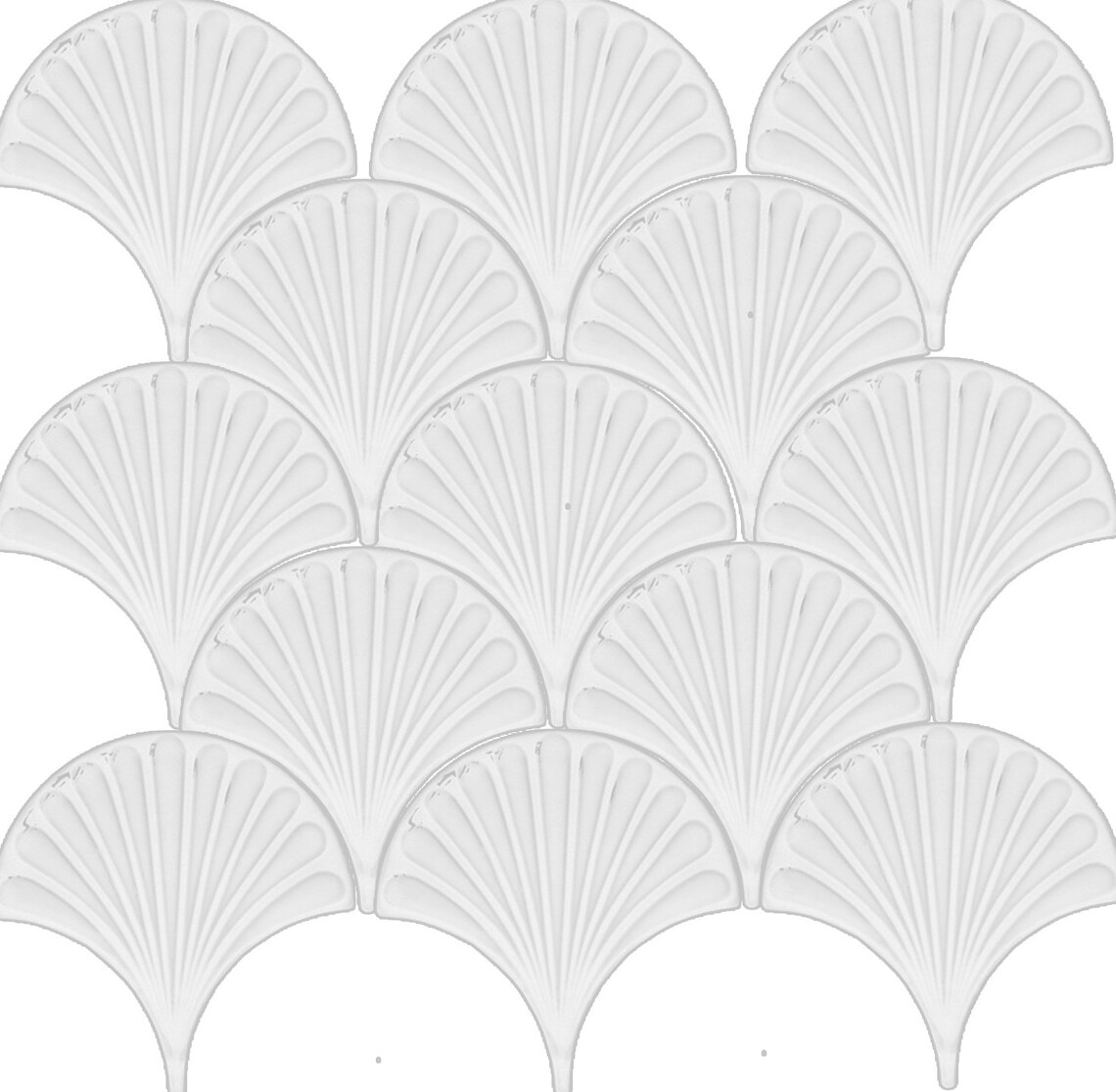 Handmade Ceramic Mosaic Tiles - Set of 75 Unique Turkish Fish Scale ...