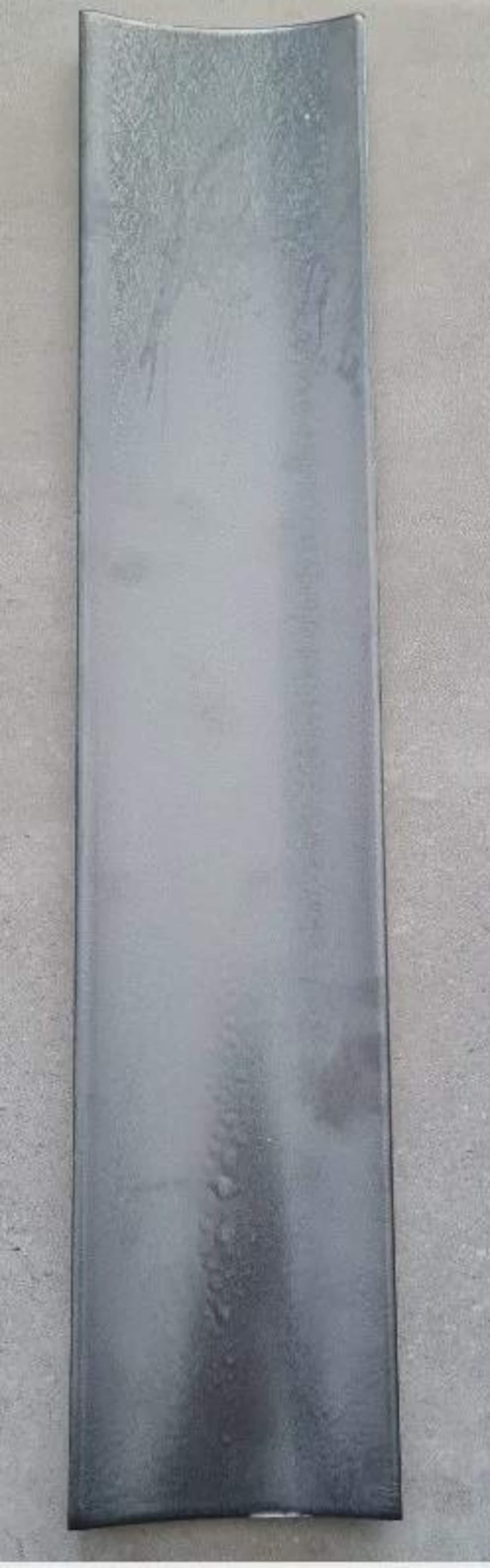 Bar Front Metal Anthracite Corrugated Tile , Concave Ceramic Tradition ...