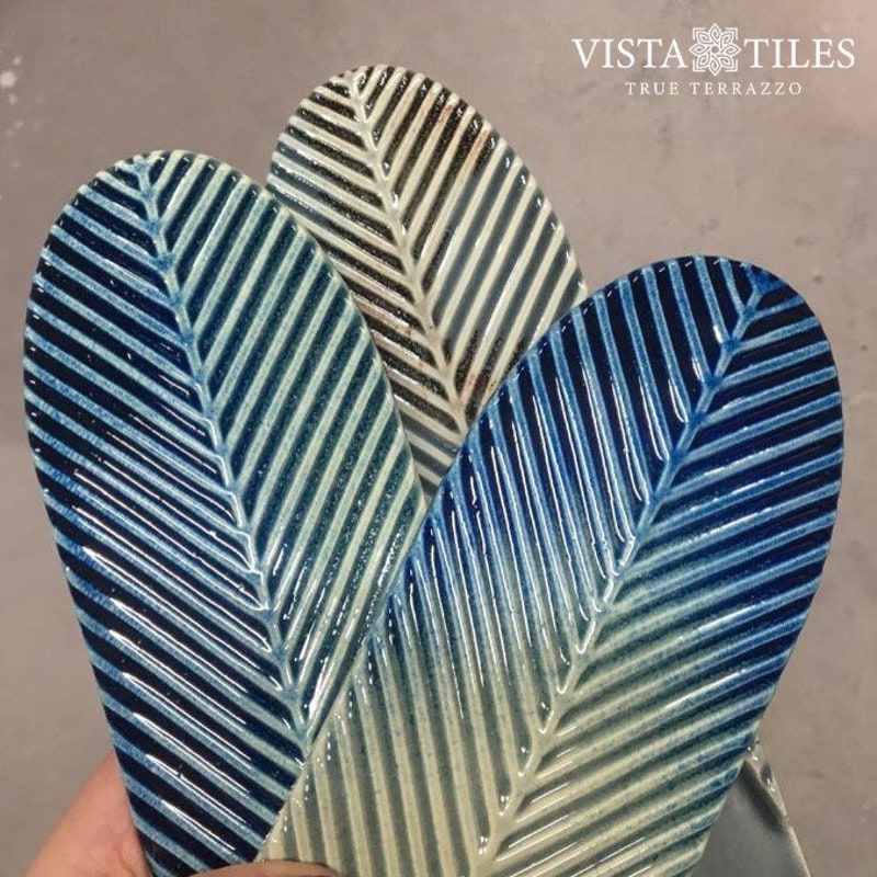 Leaf Tiles - Etsy