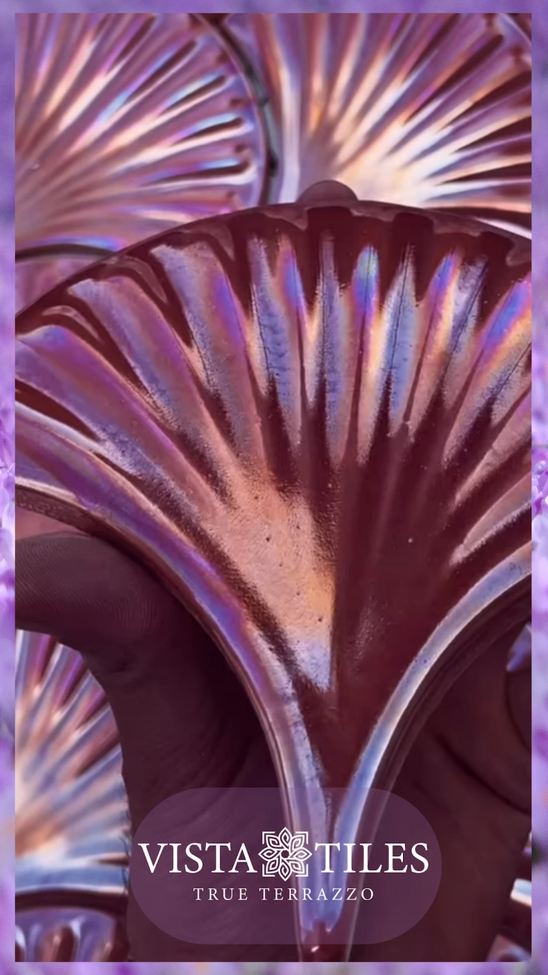 Mosaic Wall ,special Production Pink Ceramic Fish Scale Pattern Tile ...