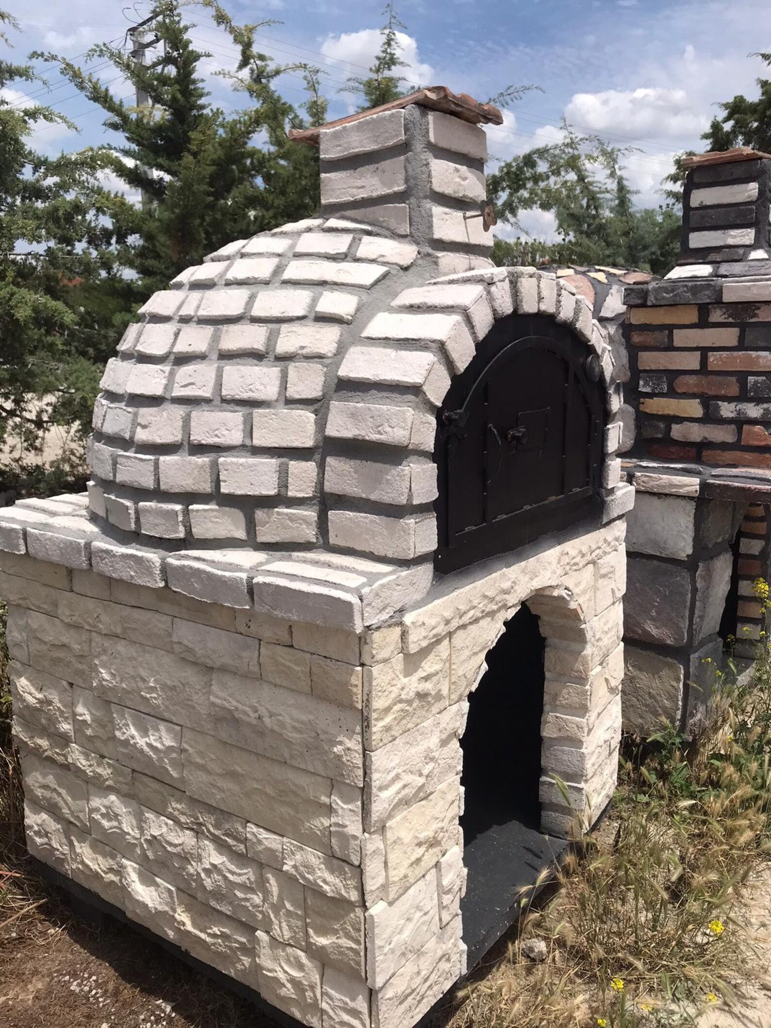 Brick Oven Wood-fired Oven Handcrafted Oven Artisanal Oven Outdoor ...