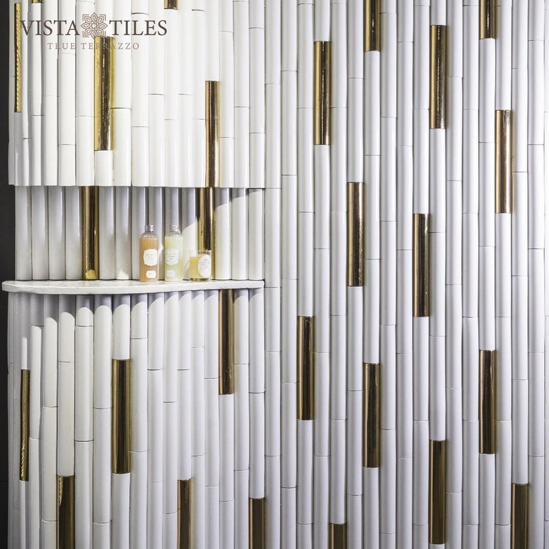 White Pencil Tilehandmade Tile Ceramic Tile home Decor - Etsy