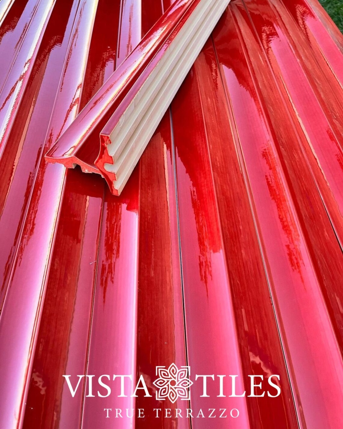 Red Wow Tile,customizable Red Tiles,trendy Red Floor Tiles Unique Red ...
