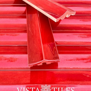 Red Wow Tile,customizable Red Tiles,trendy Red Floor Tiles Unique Red ...