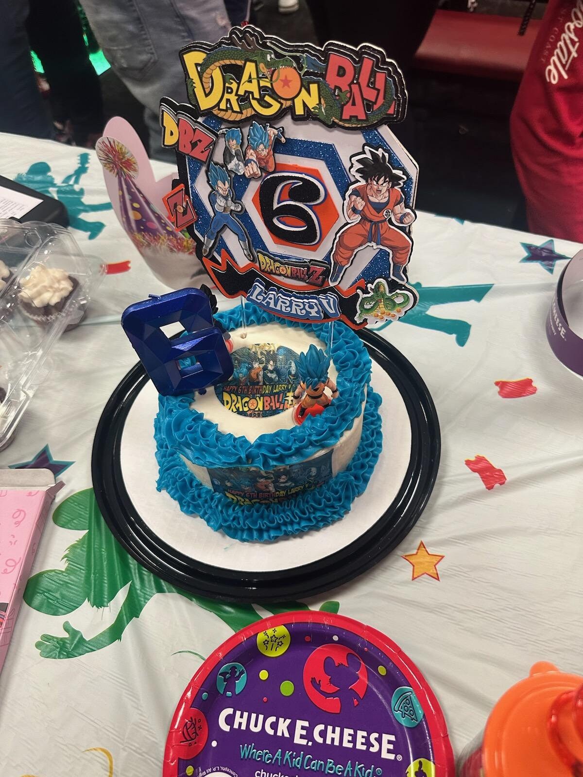 Custom 3D Anime Inspired Dragon Cake Topper| Anime Dragon Cake Topper ...