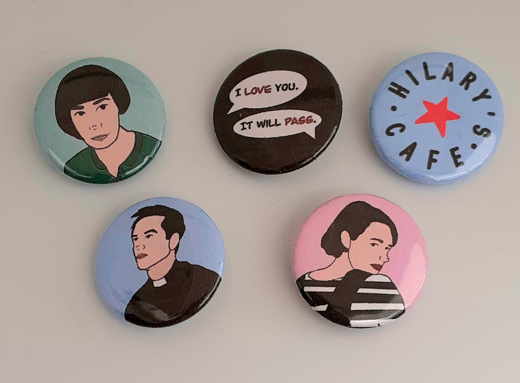 Fleabag Button Badges - Etsy