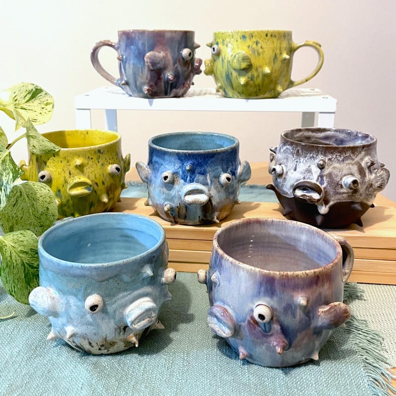 Fish Mug - Etsy